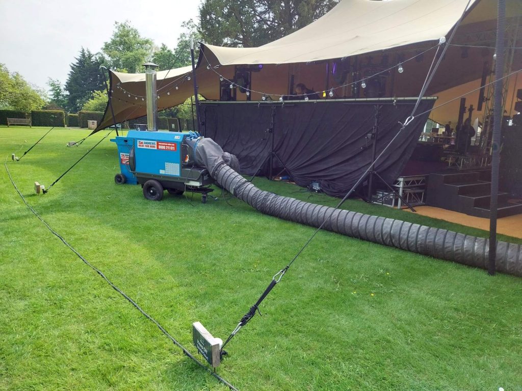 Marquee Heater Hire | Outdoor Heater Hire – Andrews Sykes